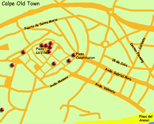 Calpe, Costa Blanca, Town Guide