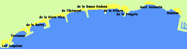 Spain Beaches Map Detailed Tourist Map Of Koh Tao